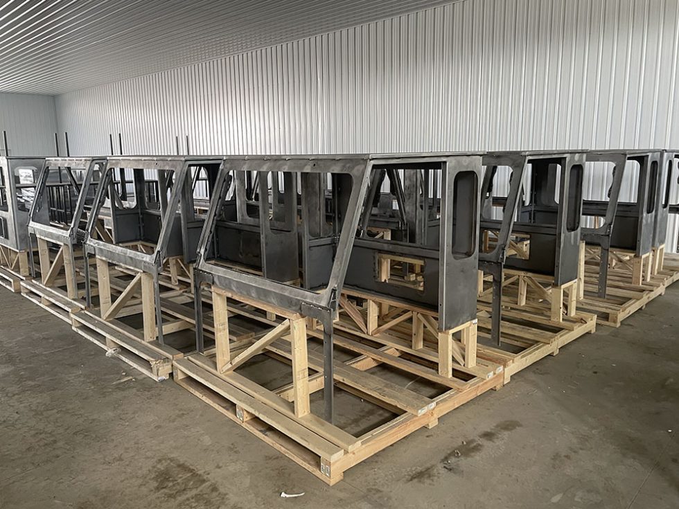 Building Operator Cabs, Sheet Metal Fabrication, and Welding